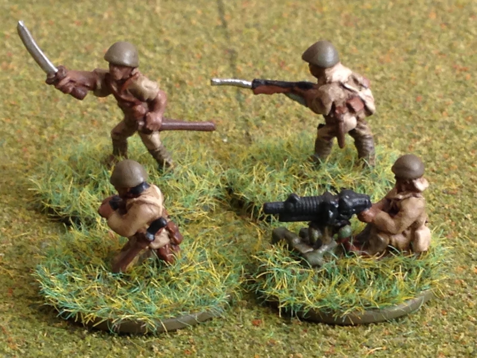 BlackHawkHet: Peter Pig WWII 15mm Japanese Machine Guns