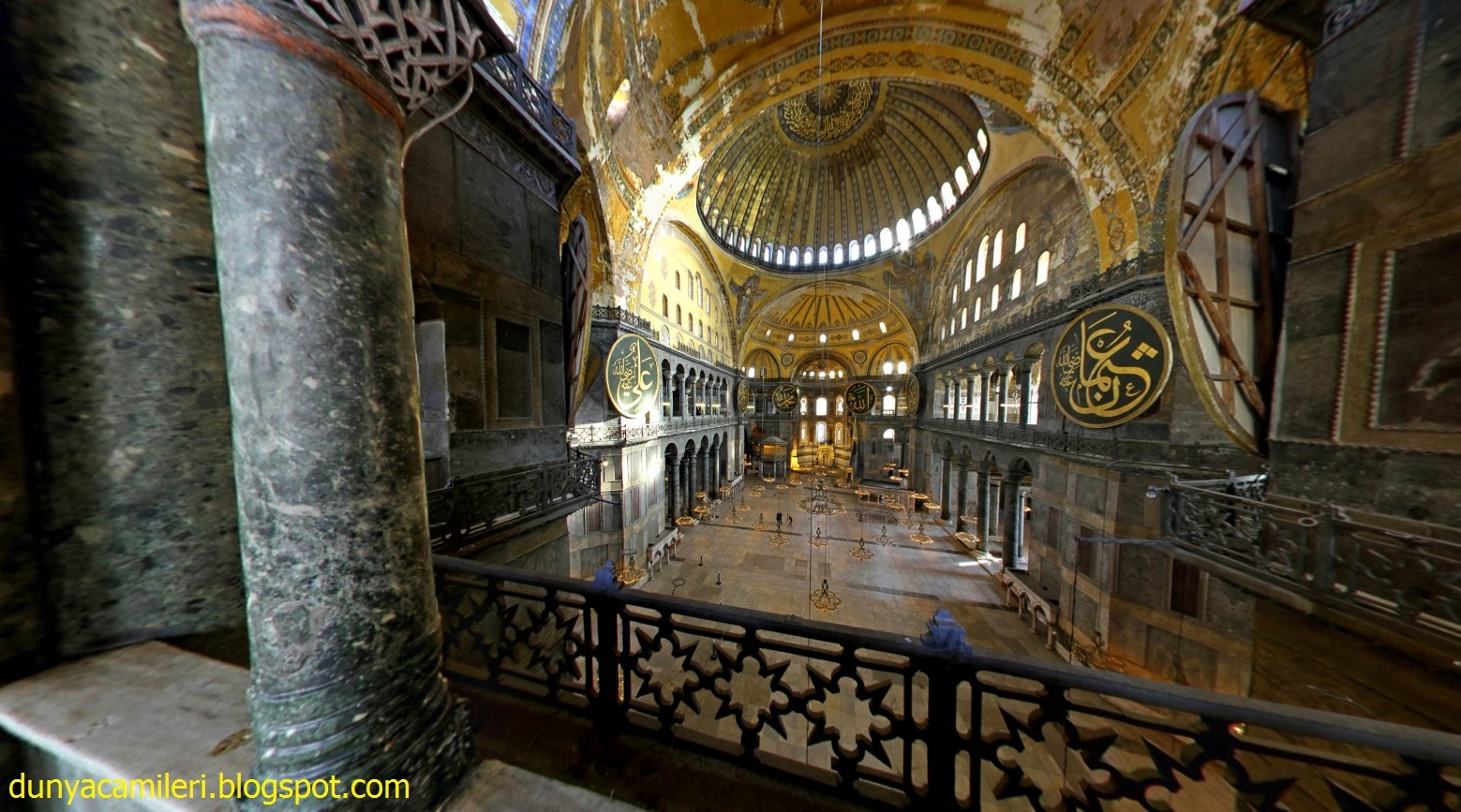 Dünya'nın Bütün Camileri: Ayasofya’da Sütunları Kullanılan Tapınaklar