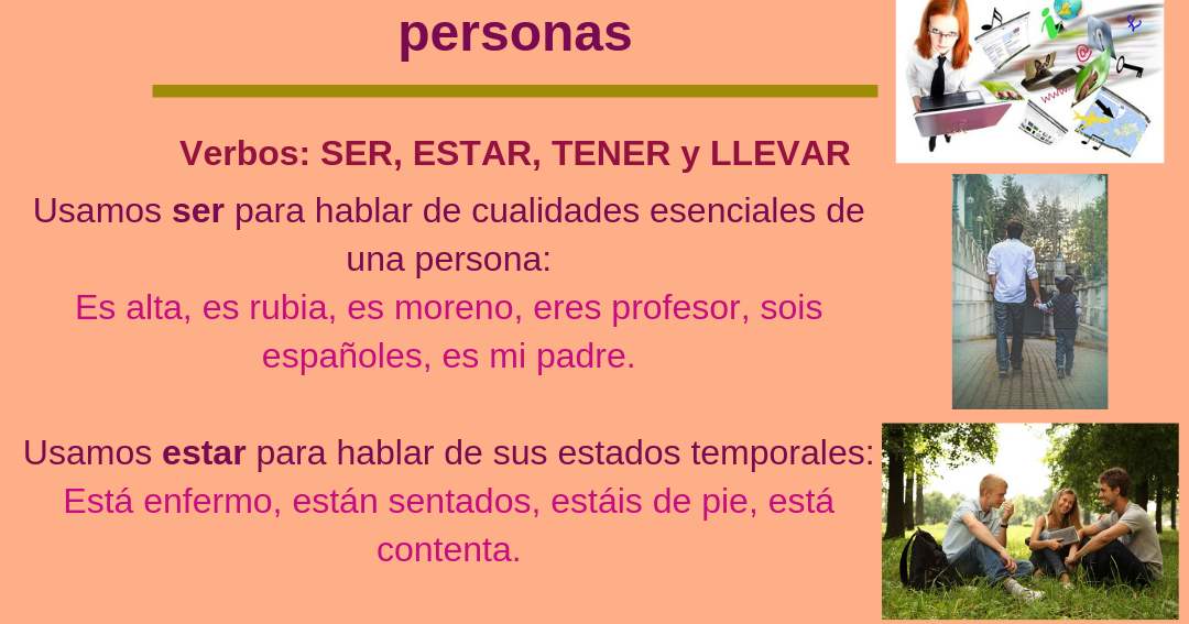 Paqui aula virtual de español: Descripciones de personas en español