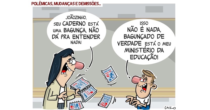 Blog do Professor Diogo: Atividade de cartum sobre o tema "Descrédito ...