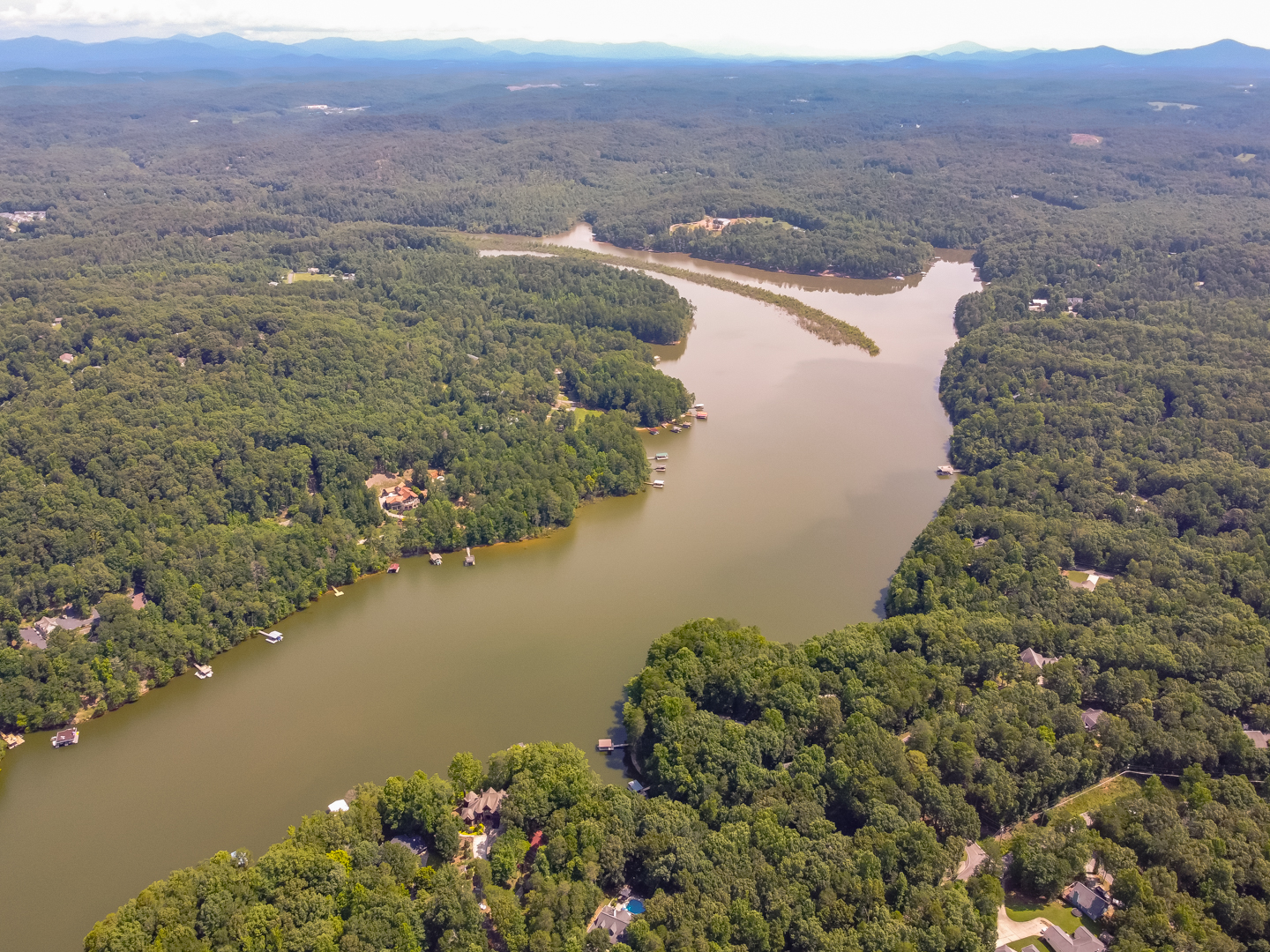 Lake Sidney Lanier Homes Blog: The northern end of the Chestatee River ...