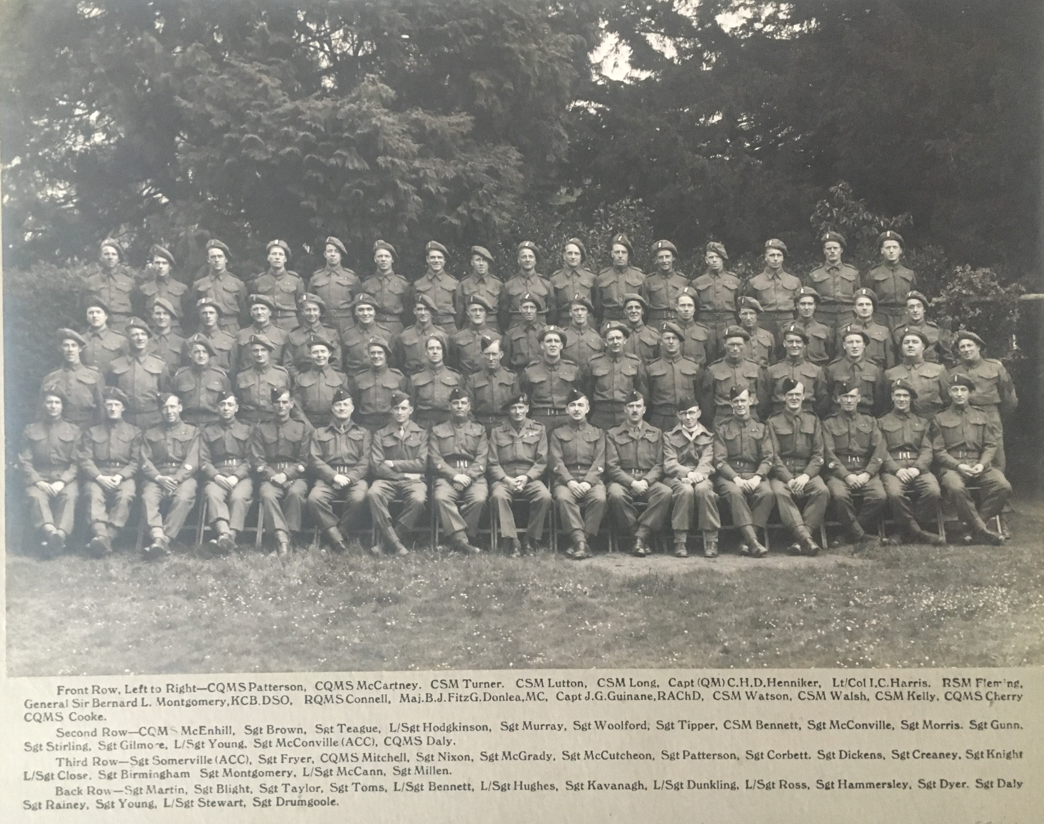 2nd Battalion Royal Ulster Rifles in WW2: 2 RUR Gallery