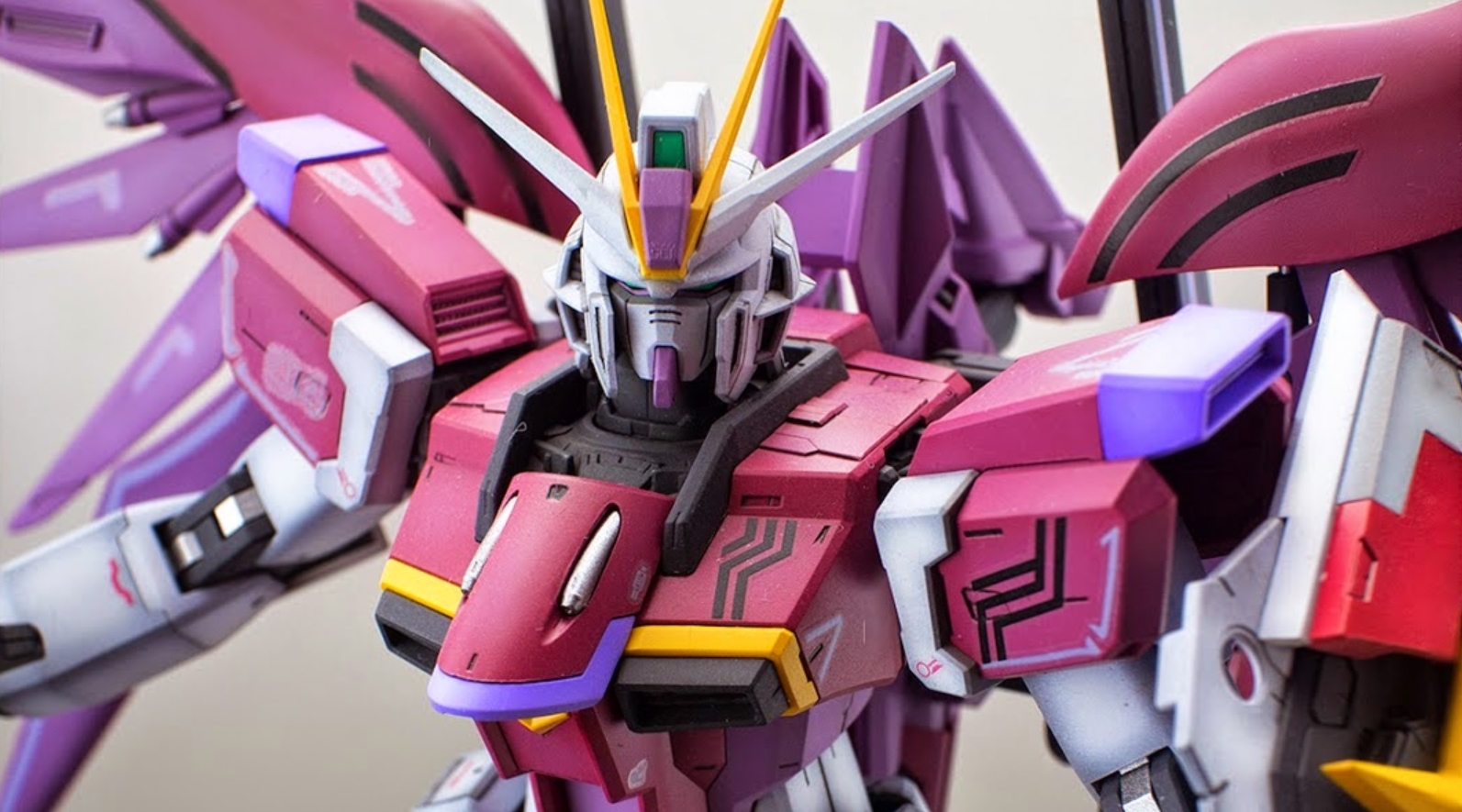 Painted Build: MG 1/100 Destiny Impulse Gundam (R)