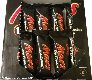 Diets and Calories: Mars Mini Ice Cream Bars - Review