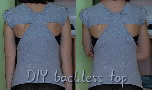 DIY backless top | Dazzlicious