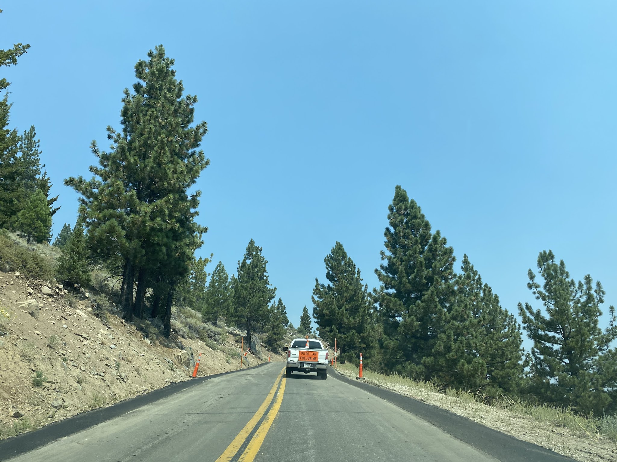 Trans-Sierra Highways; California State Route 108 over Sonora Pass