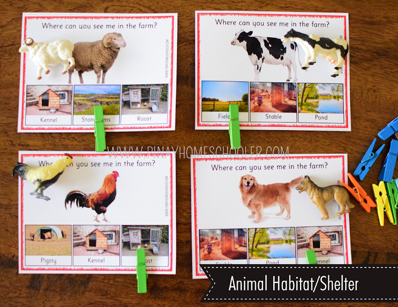 Farm Safari Toob Printable Learning Materials | The Pinay Homeschooler