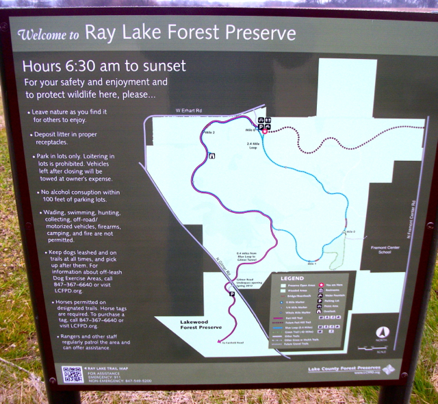 Chuck's Adventures: Ray Lake Forest Preserve Opens to Public