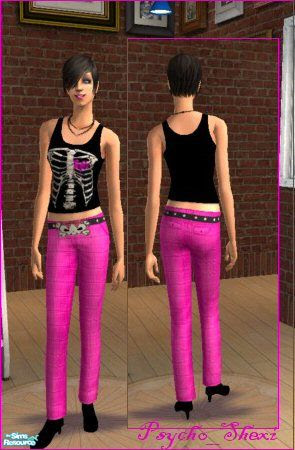 SIMS CC BLOG: TS2CC Y2K EMO/SCENE MASTERLIST