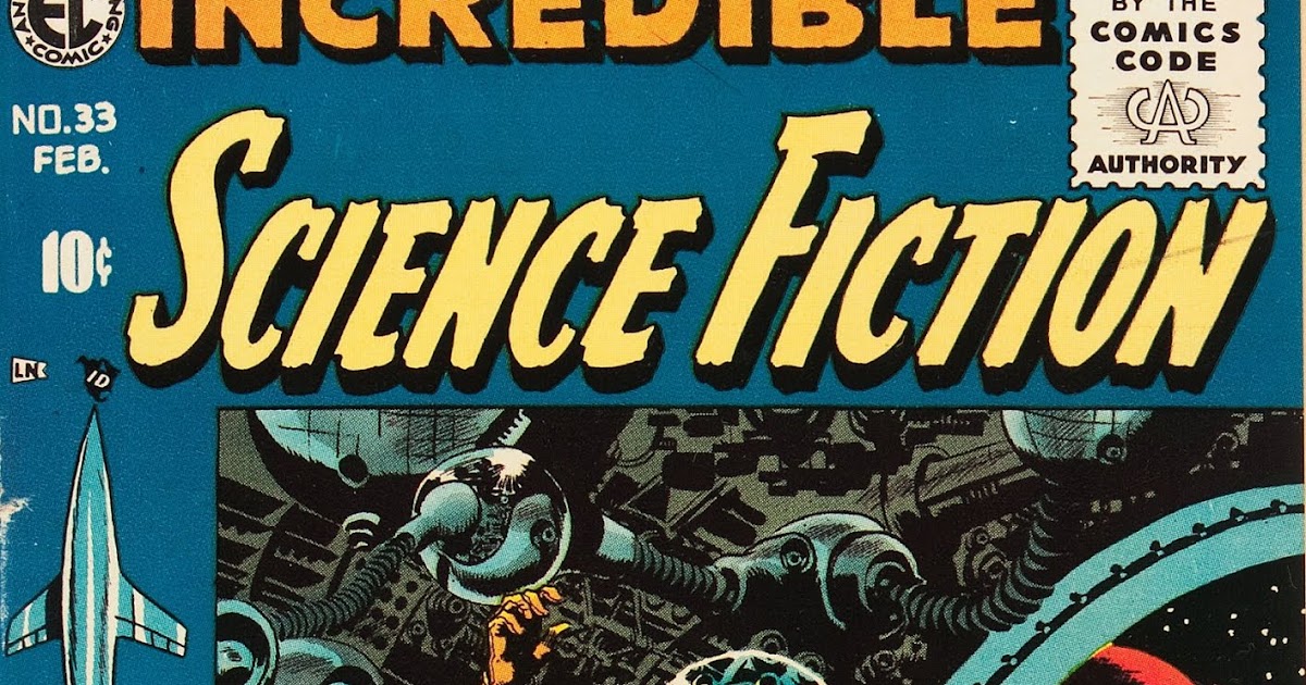 Cap'n's Comics: Incredible Science Fiction #33 Cover by Wally Wood