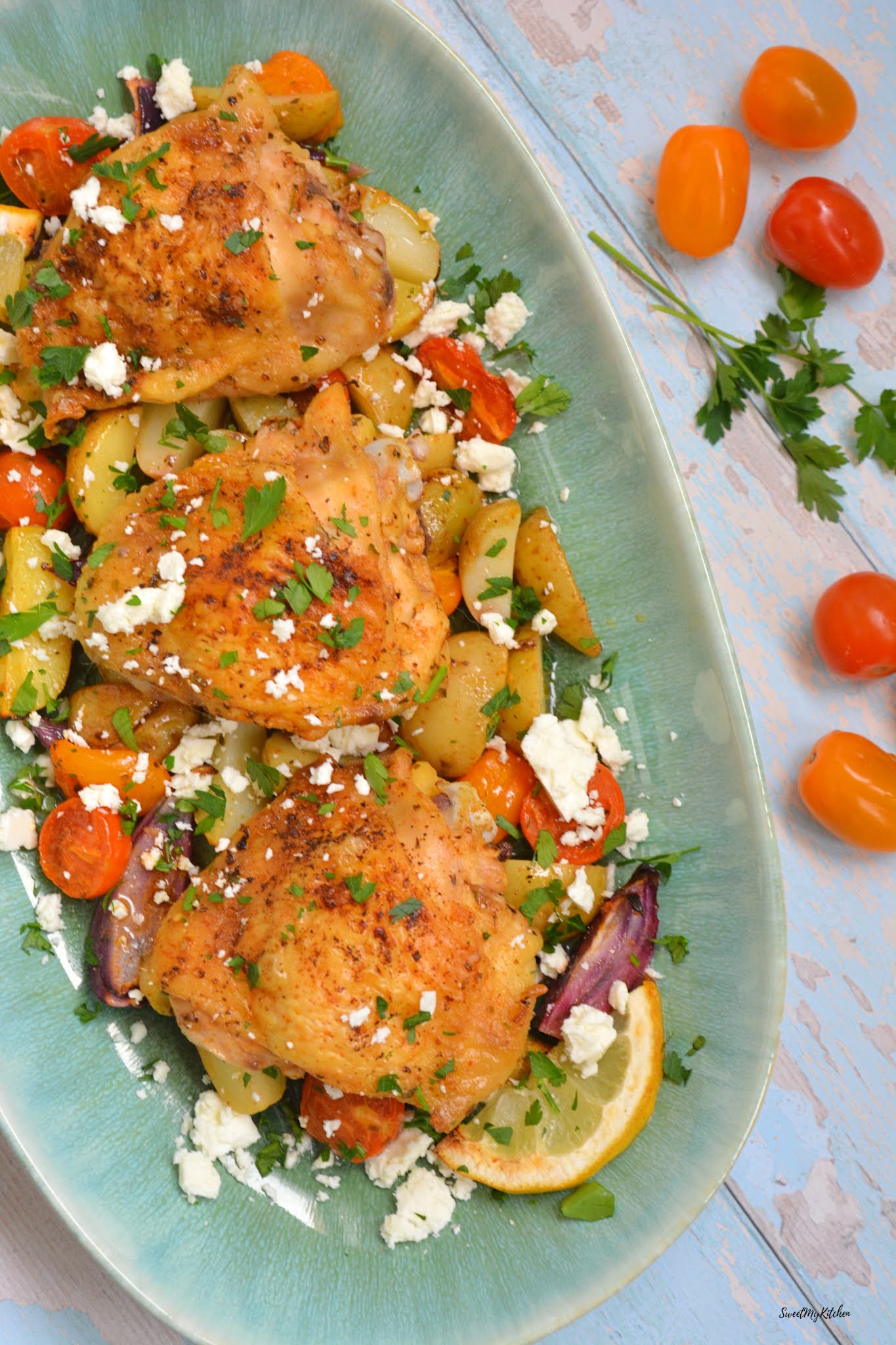 Sweet my Kitchen: Frango Grego