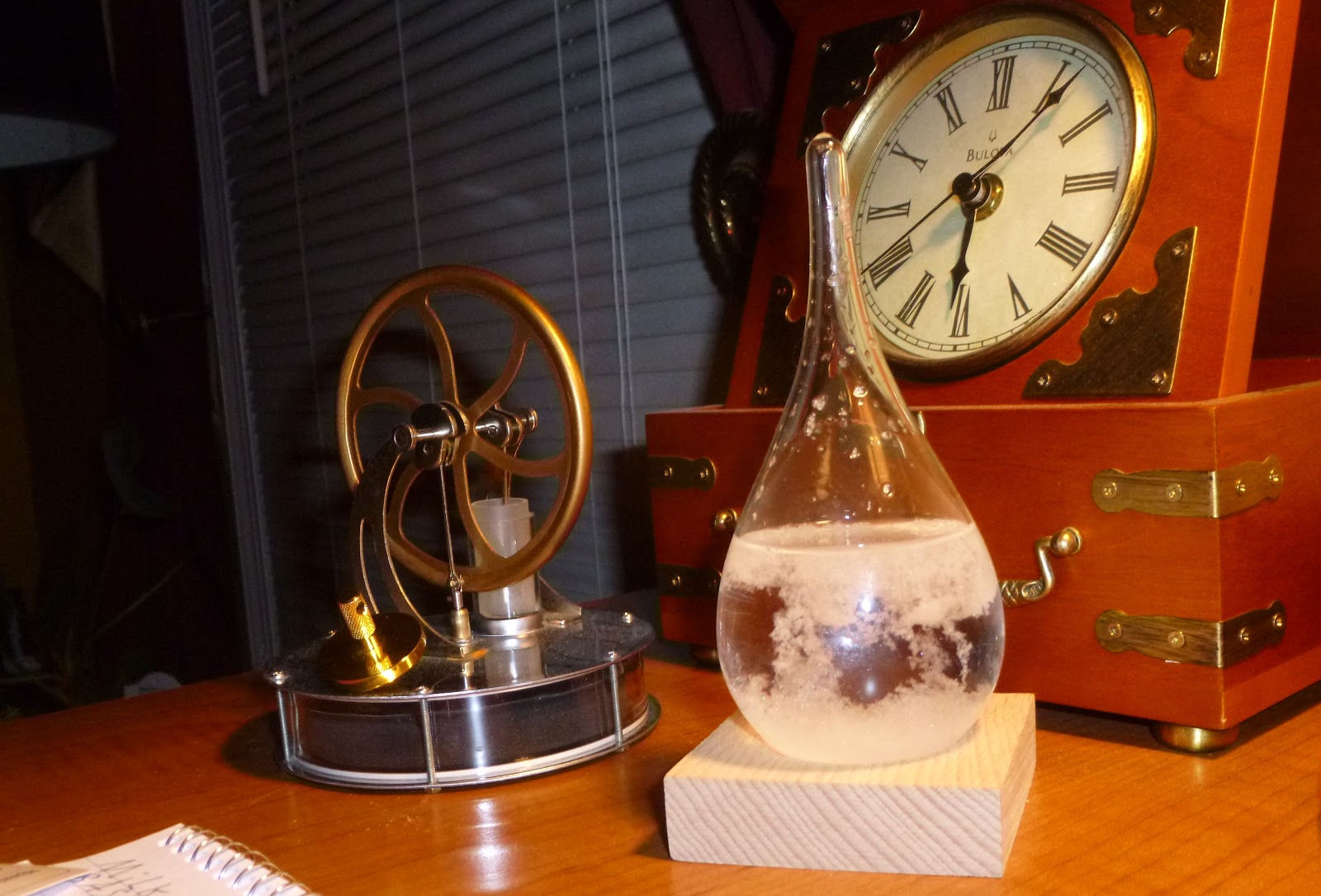 REFLECTIONS: My Daughter Gave Me a Fitzroy Storm Glass for Christmas