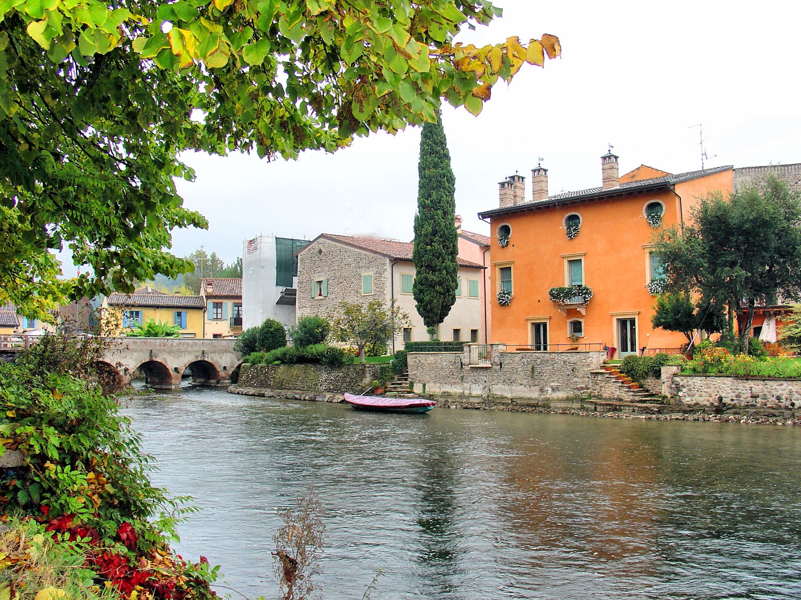 A day in Borghetto, Italy