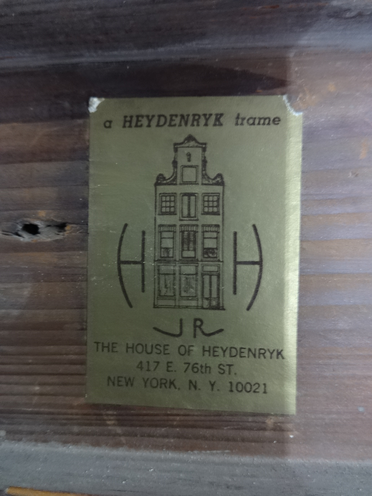 Picture Frame Labels