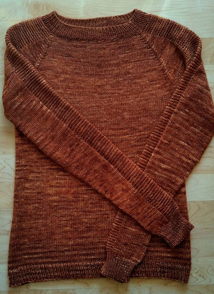 ...Knitting Up A Storm: FO: Flax Light Sweater
