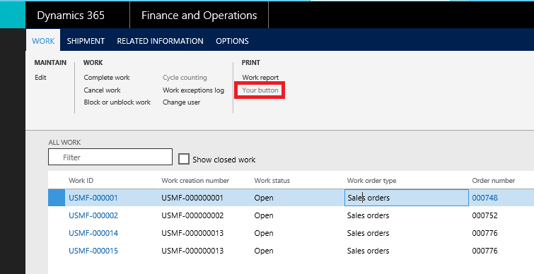 Ax 7 Dynamics 365 For Operations Enable Disable Form Button Through Event Handlers
