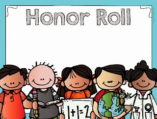 The First Grade Scoop: Free Perfect Attendance and Honor Roll Signs