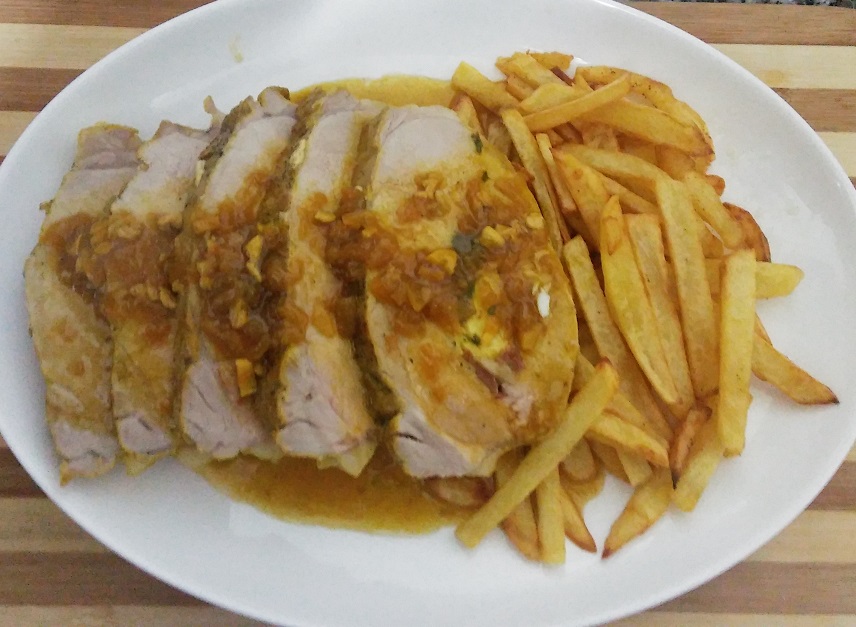 Bernardo Romero en su cocina: Mechar según el DRAE