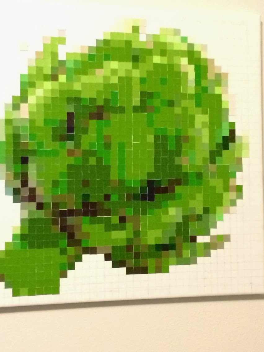 Simple Silver Linings: Paint Chip Art