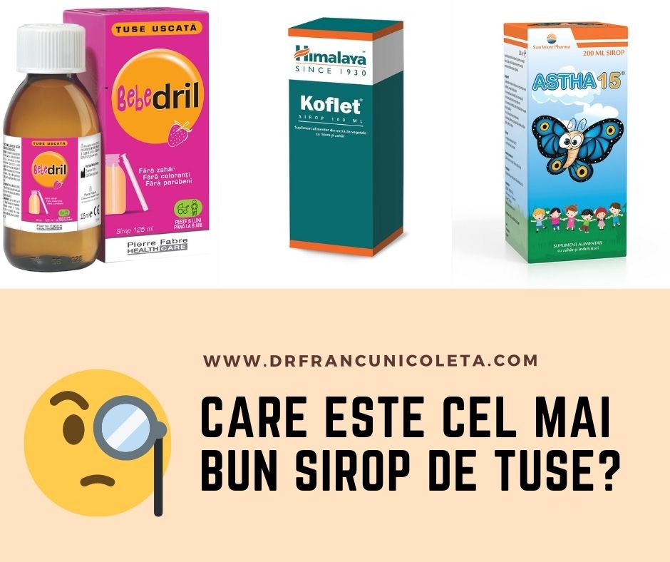 Care este cel mai bun sirop de tuse? | Dr. Francu Nicoleta