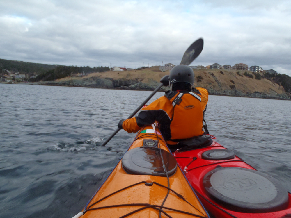 My Newfoundland Kayak Experience: Heel hook assisted rescue