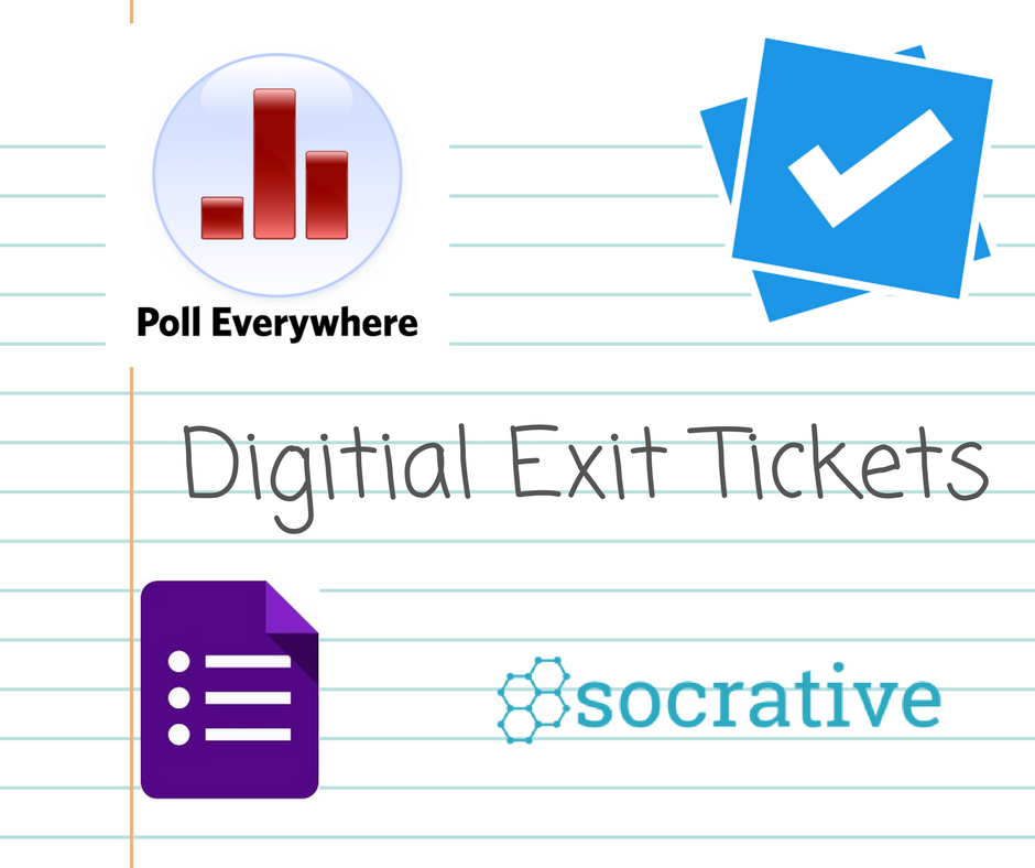 The Tech Savvy Science Teacher: Digital Exit Tickets