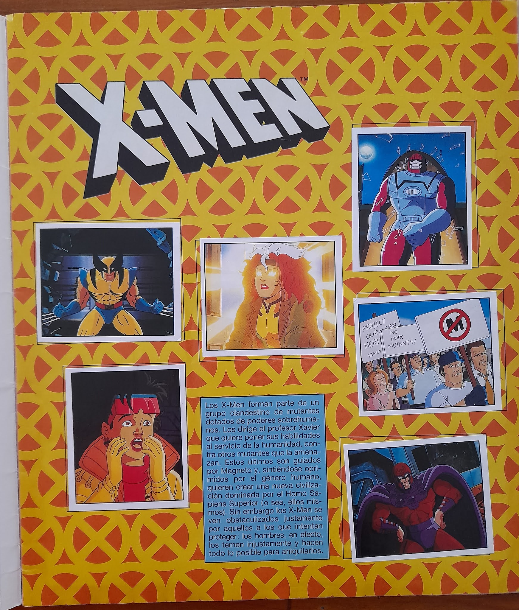 Colecciones del Fin del Mundo: Álbum X-Men, Panini, 1994