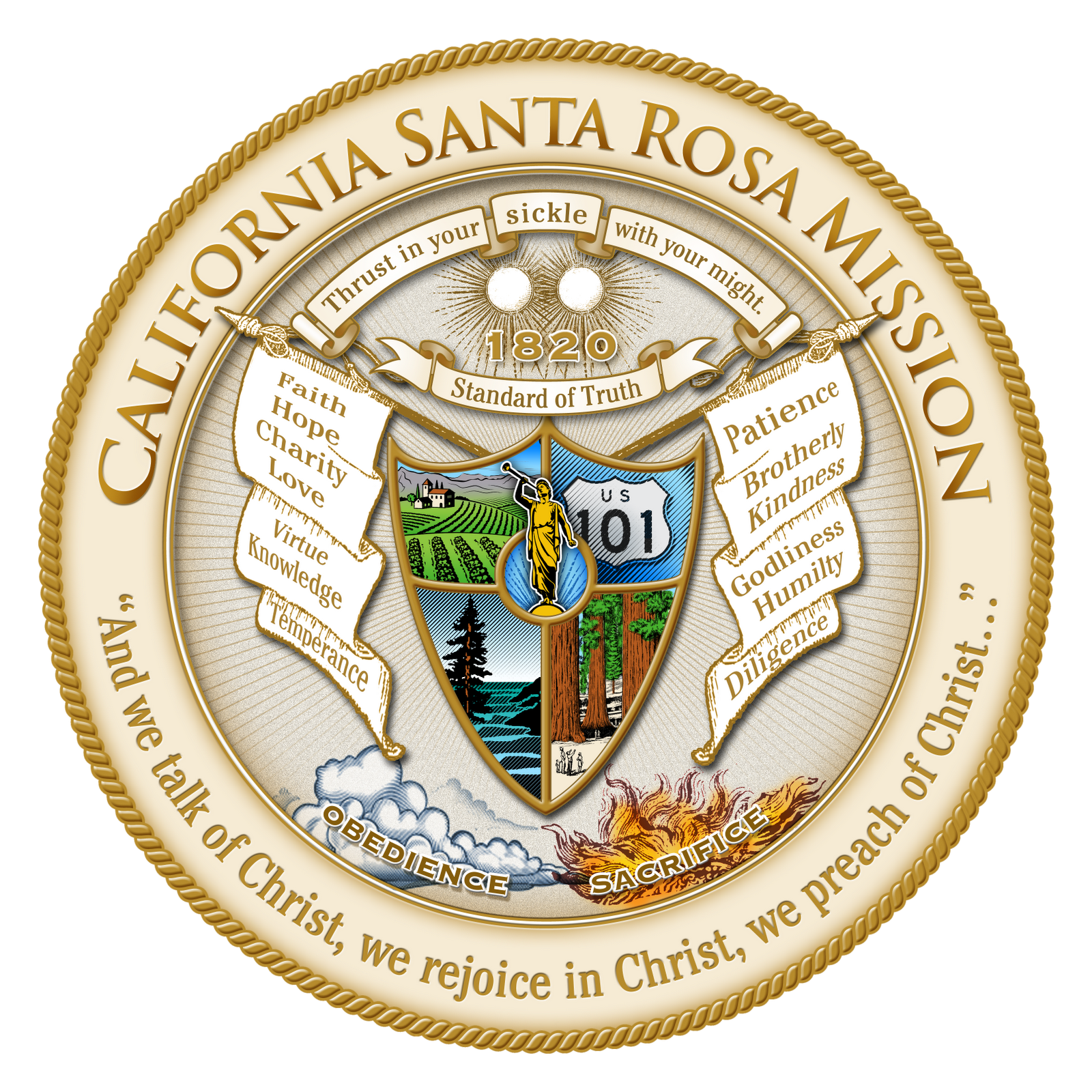 Santa Rosa California Mission: Inspiration