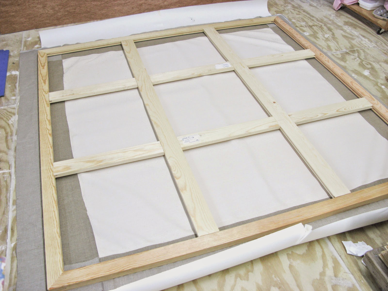 Michael Velkovich: Stretching And Relining a Canvas