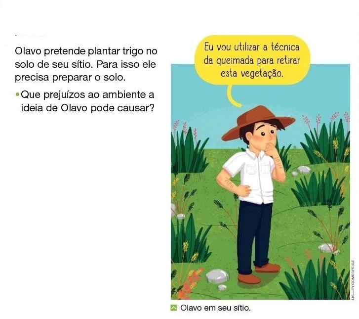 Questões sobre o desgaste do solo Questões sobre o desgaste do solo