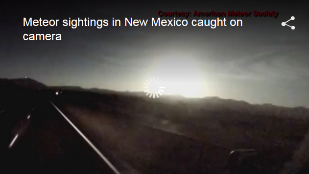THE WESTERNER: Meteor sightings in New Mexico caught on camera