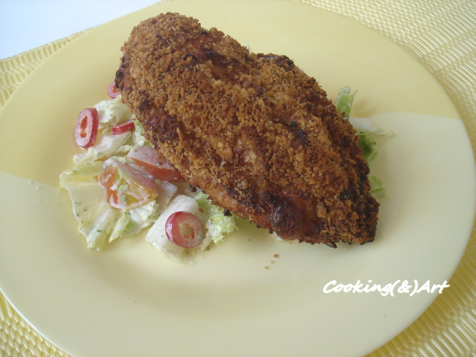 Κοτόπουλο Gordon Bleu στο φούρνο / Chicken Cordon Bleu in oven ...