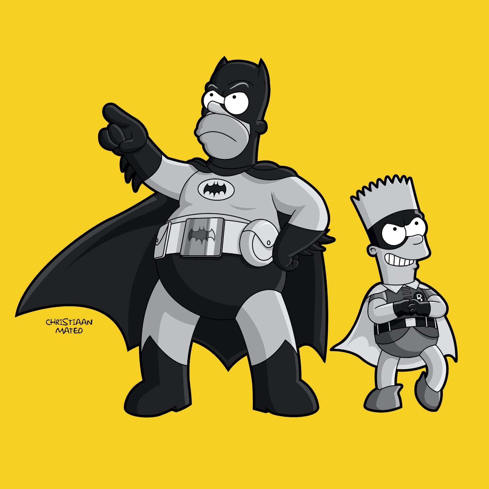 Christiaan Mateo: BATMAN AND ROBIN