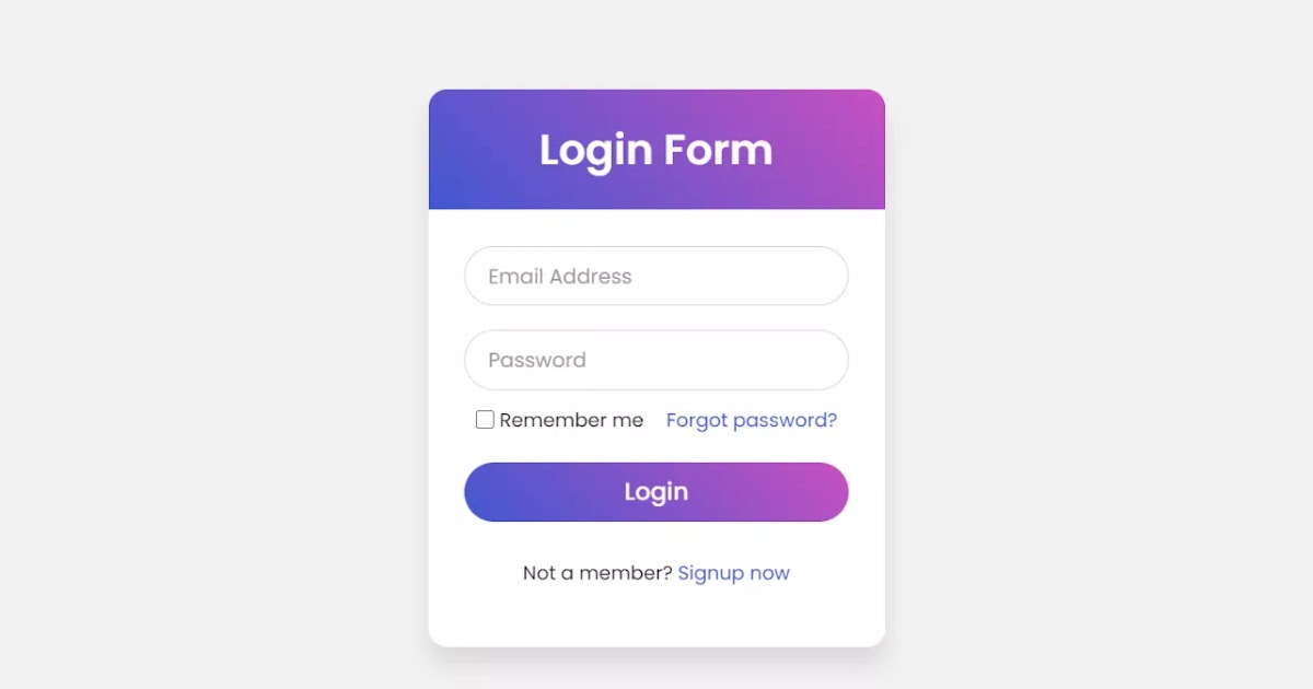 CodingLab | HTML CSS JavaScript Blogs - Free Source Code: Login Form ...