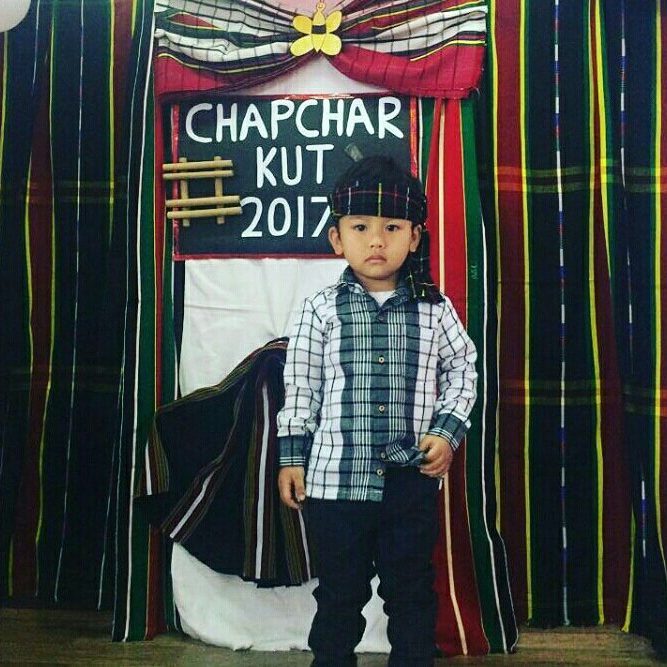 Kan Nopang/Naupang Mizo Thuam Nen : Mizo kids in Mizo Traditional Dress ...