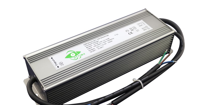 12v 200w 0/1-10V/PWM LED driver