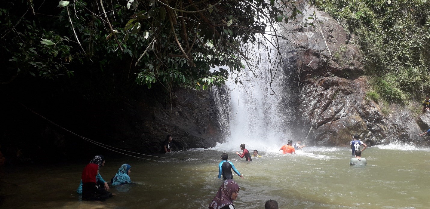 Mohd Faiz bin Abdul Manan: Air Terjun Sungai Dua @ Lata Bunta