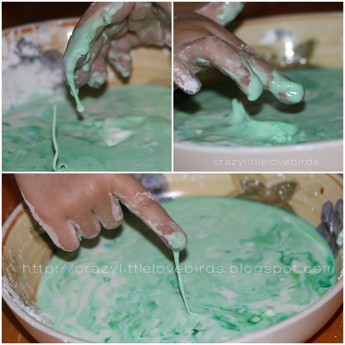 Little hands {Green Goo}