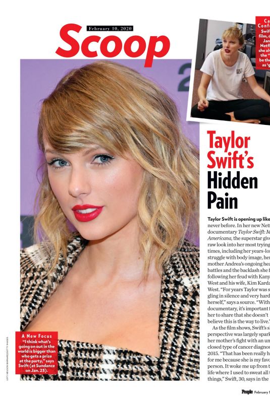 Taylor Swift Clicked in People Magazine - February 2020