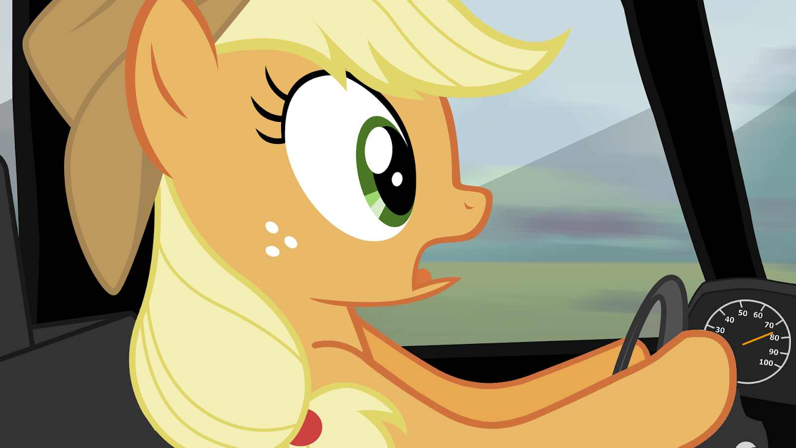 MLP Mares driving cars: Gallery