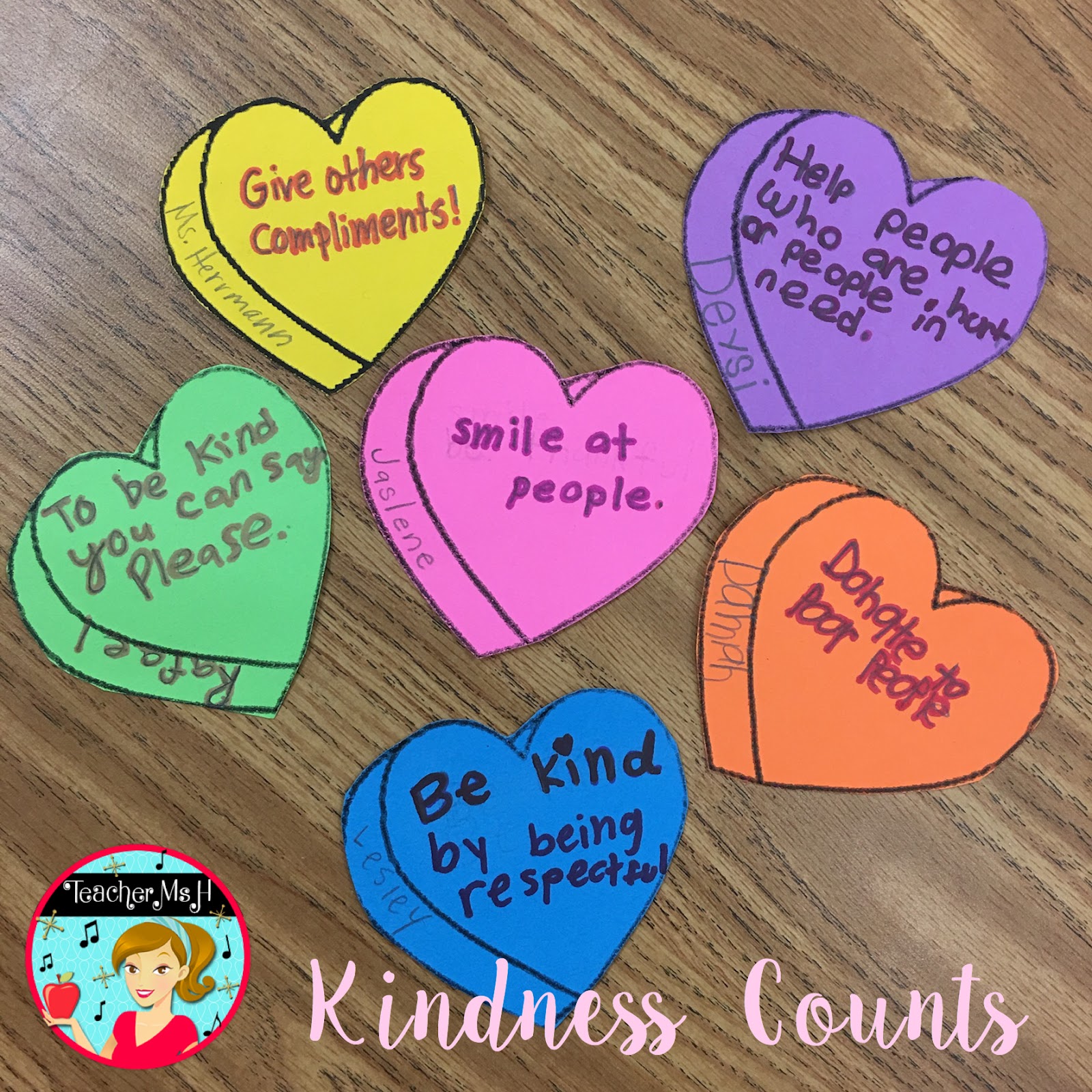 Teacher Ms H ~ Third Is the Word: Random Acts of Kindness in the Classroom