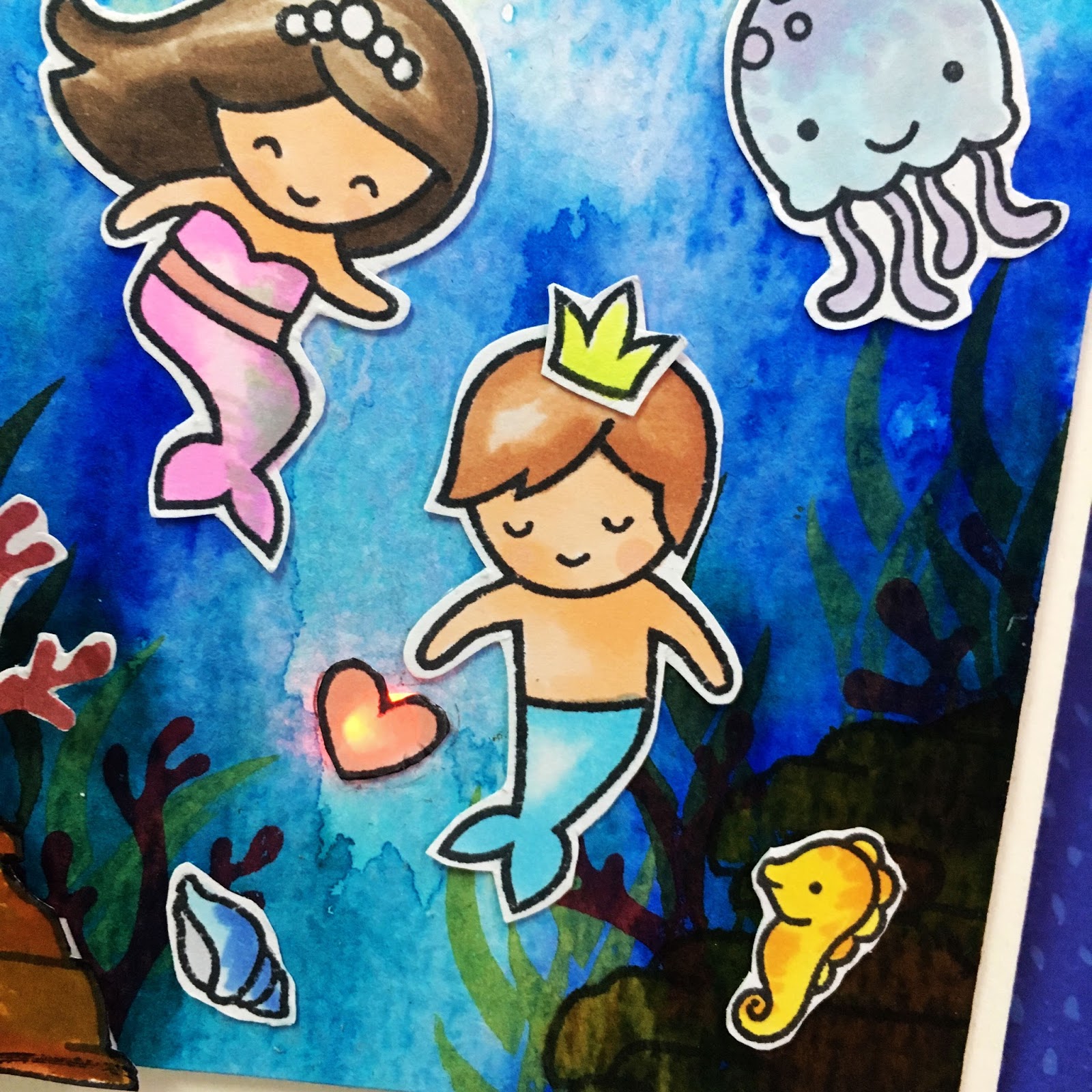 Wei Wei's Crafting Garden: Light-Up Cards with Chibitronics LED Circuit ...