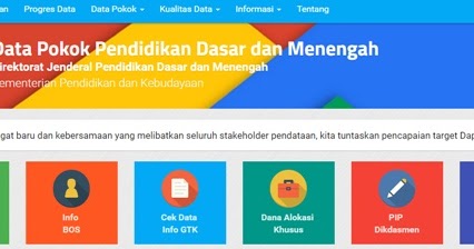 Ini Alamat Situs Resmi Dapodikdasmen Kemdikbud - Website Pendidikan