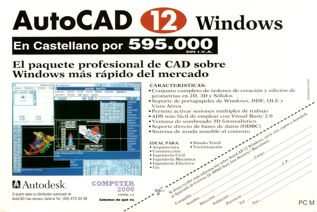 Informatica Viejuna: AutoCAD 12