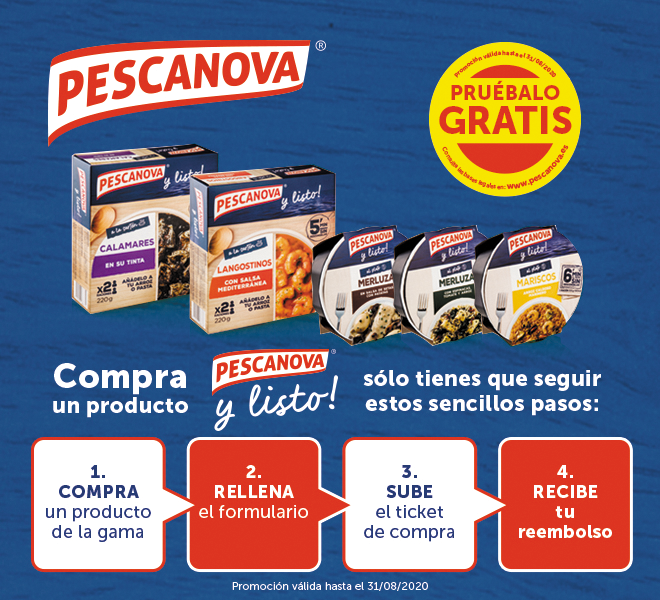 Prueba gratis las gamas de Pescanova al plato y a la sartén ...