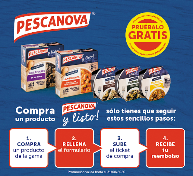 Prueba gratis las gamas de Pescanova al plato y a la sartén ...