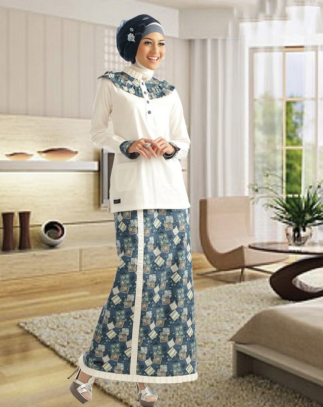 20+ Model Baju Batik Kantor Setelan Rok Terbaru | Model Baju Batik Kantor