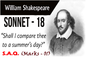 Shall I Compare Thee to a Summer’s Day (Sonnet No. 18) by William ...
