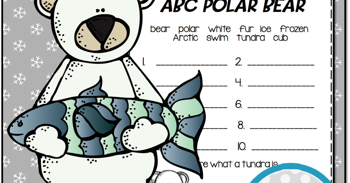 1st Grade Hip Hip Hooray!: Polar Bears