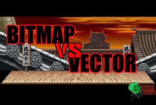 BITMAP VS VECTOR | Frecuency Concept Art Blog